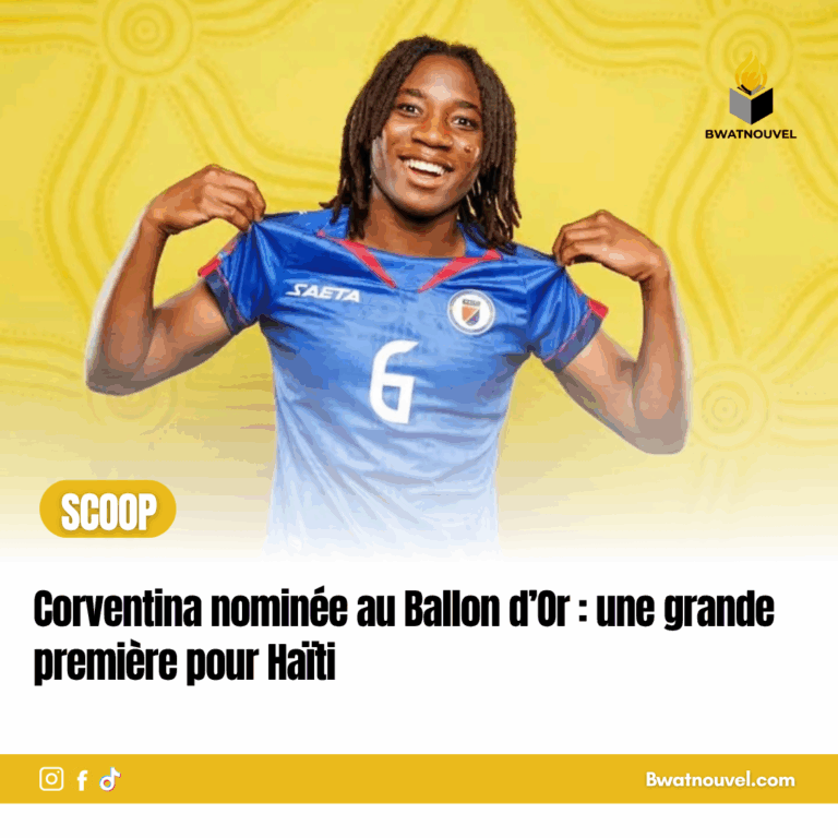 Corventina nominée au Ballon d’Or : une grande première pour Haïti ...