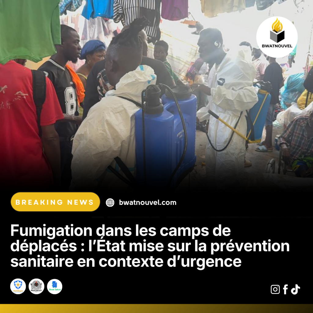 Fumigation dans les camps de déplacés : l’État mise sur la prévention ...